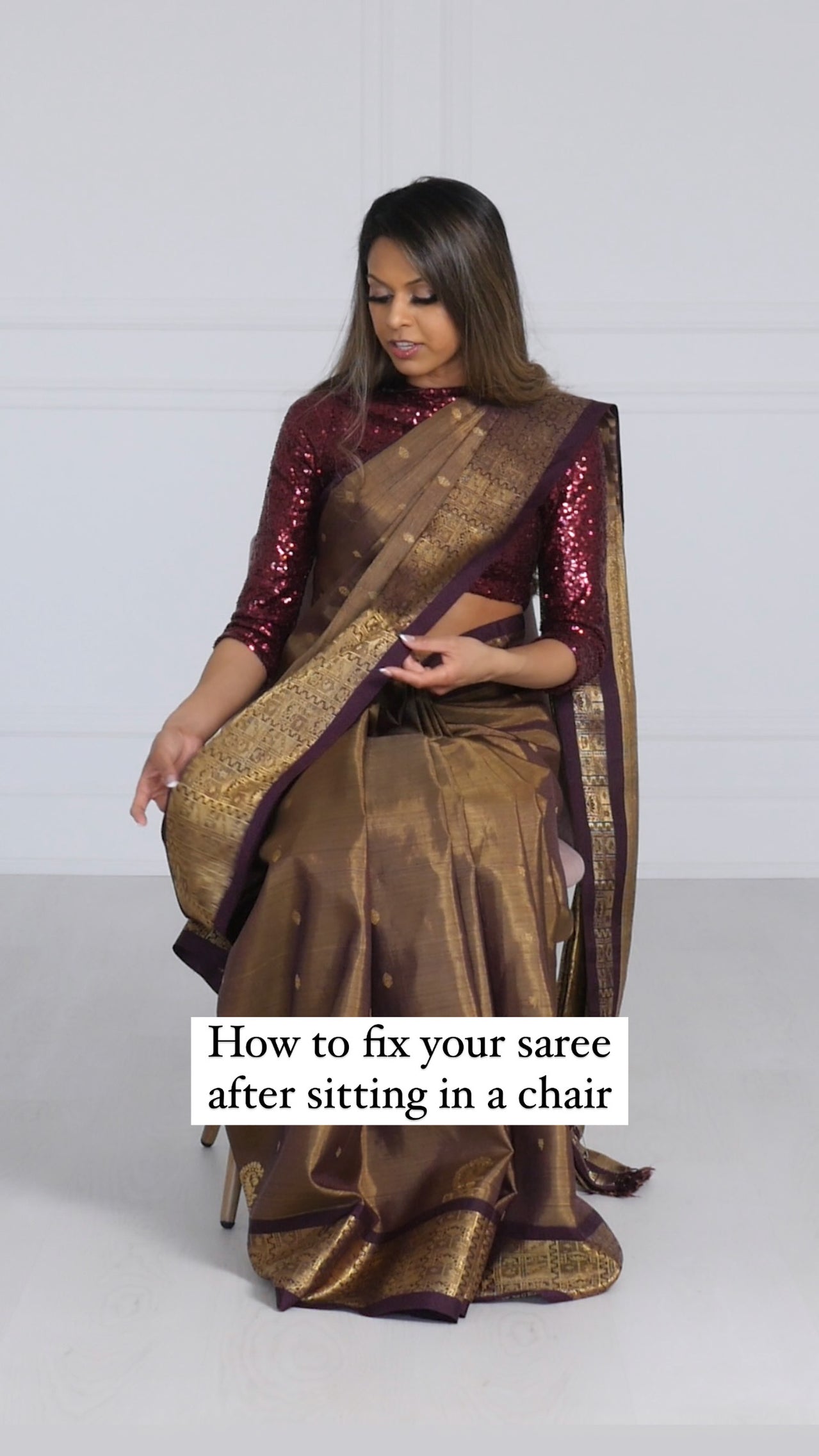 Saree School Lesson 23 | Saree Hacks– TiaBhuva.com