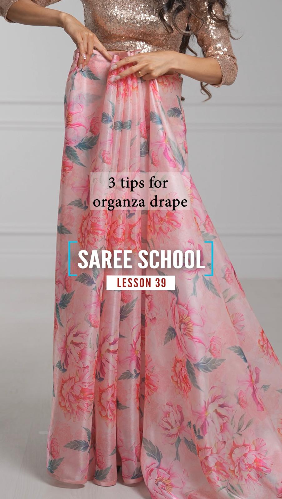 Saree School Lesson 39 - Part 1 | Top Saree Hacks for 2025– TiaBhuva.com